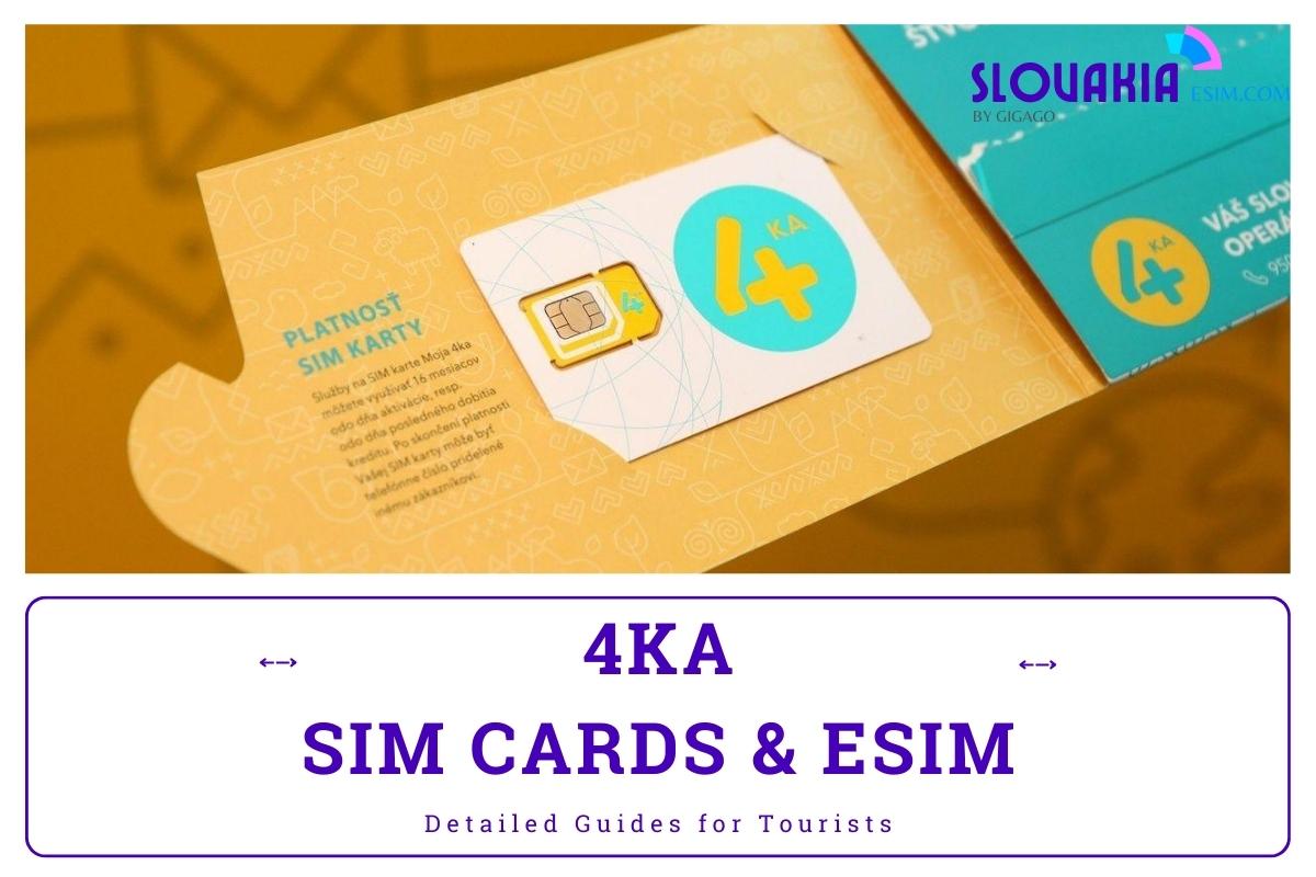 4ka SIM Cards and eSIM: Detailed Guides for Tourists