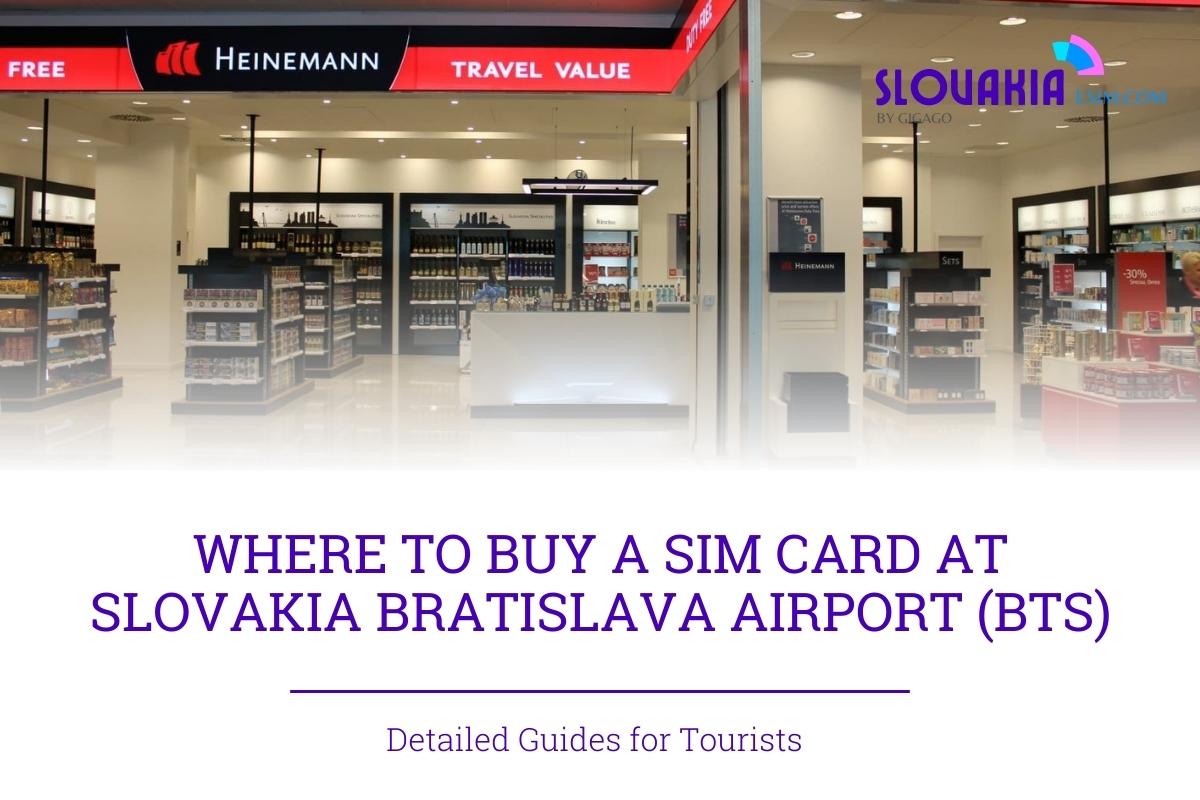 Where to buy SIM Card at Bratislava Airport (BTS)
